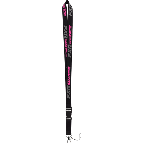 LANYARD FXR RACE DIV 24 BLACK/PINK – FXR RACING